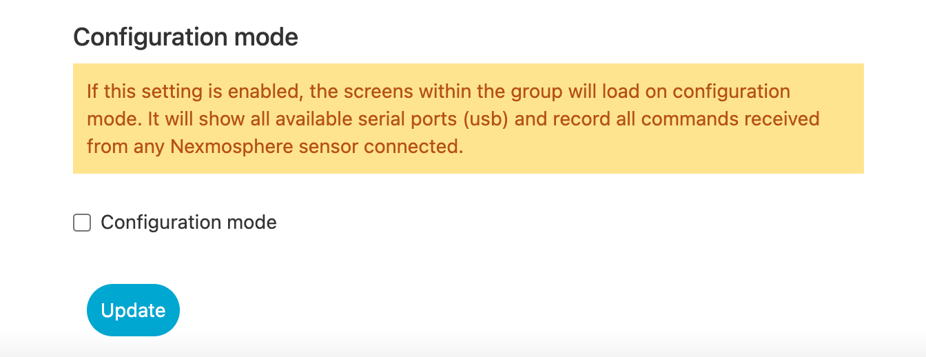 Nexmosphere Setup Guide